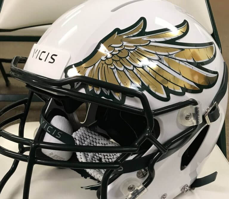 CHROME FOOTBALL DECALS - Award Decals, Inc.