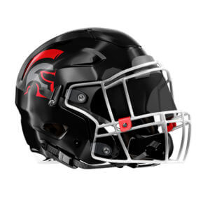 Mini Football Helmet Decals | Custom Mini Football Helmet Stickers