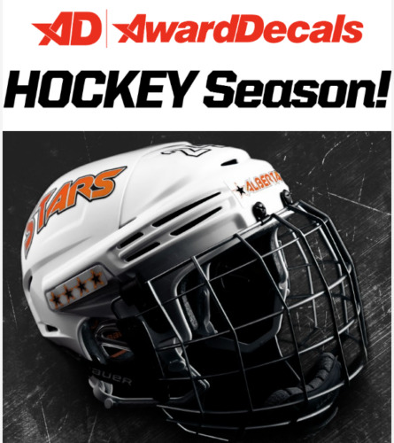 HOCKEY SEASON! - Award Decals, Inc.